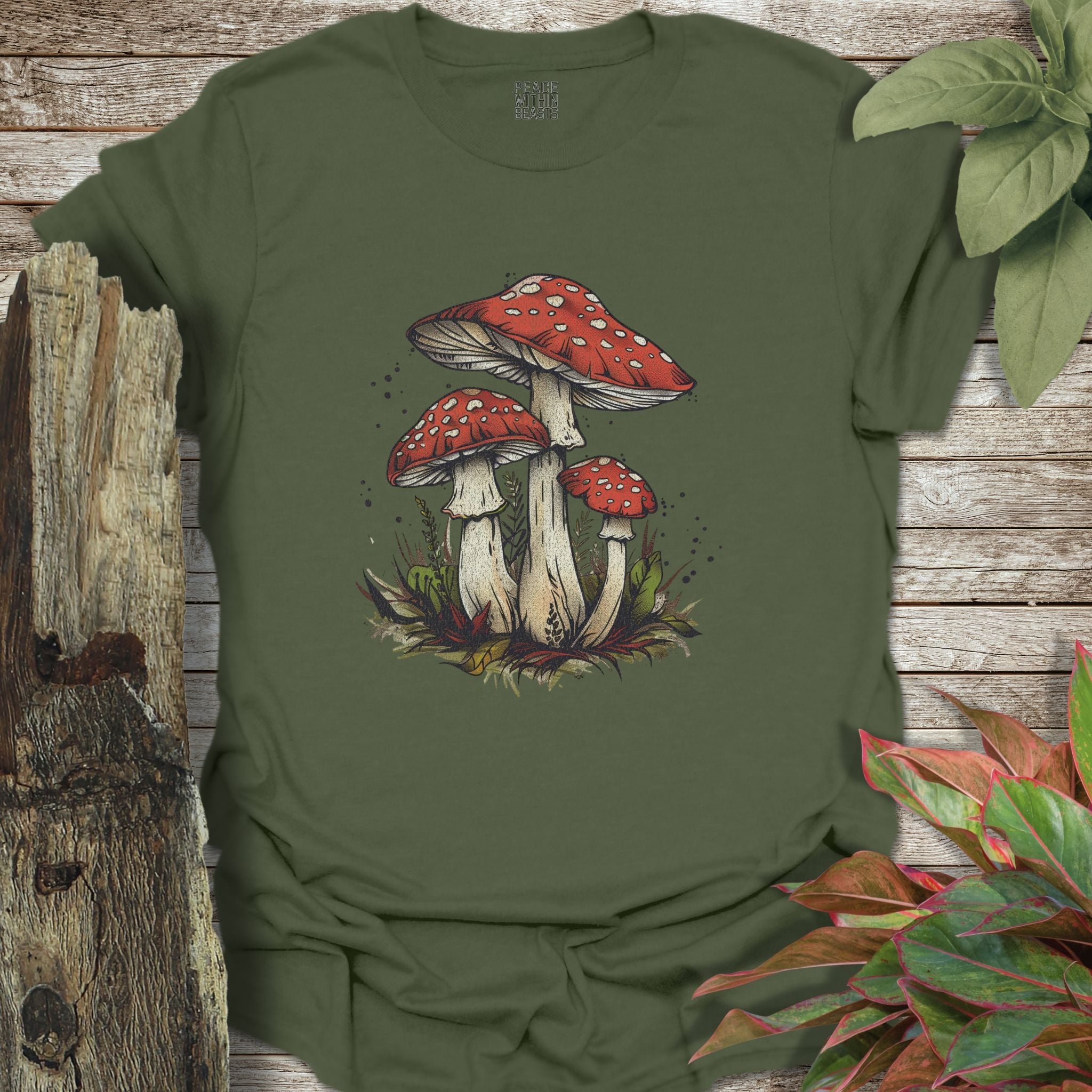Tree Trunk T-Shirt – Peace Within Beasts Tree Trunk T-Shirt – Peace Within Beasts